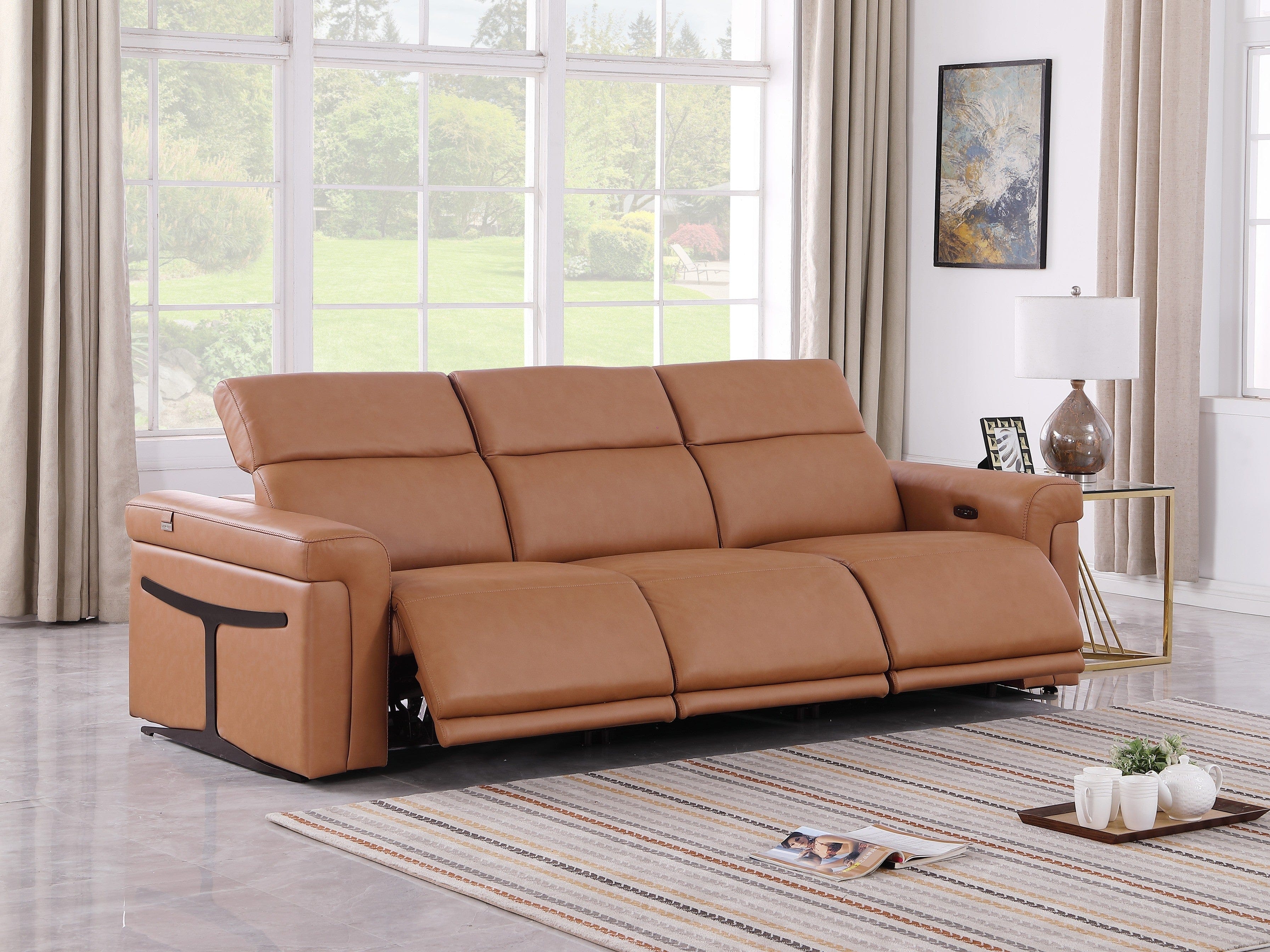 Global United 1126 - Divanitalia Modular 3-Power Reclining Sofa – Elite ...